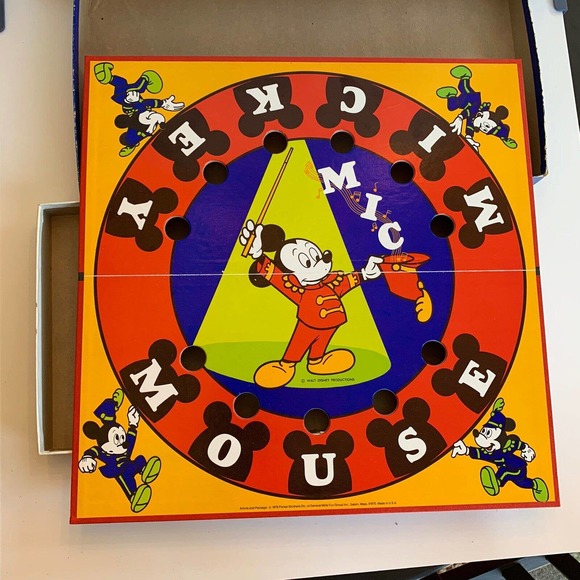 Parker Brothers | Toys | Vintage 976 Walt Disneys Mickey Mouse Board ...